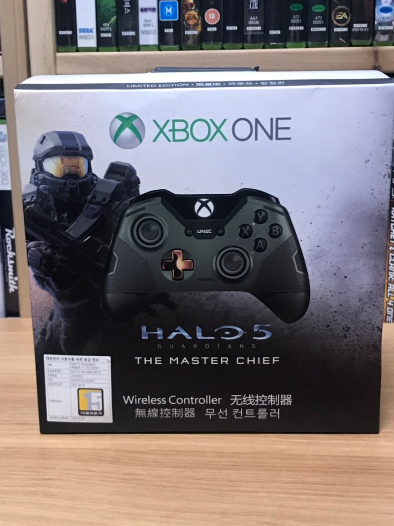 Xbox One Limited Edition Halo 5: Guardians Master Chief Wireless ...
