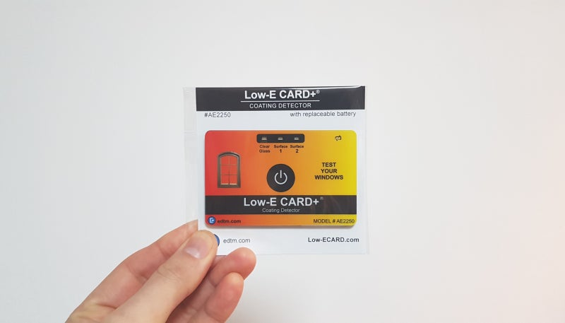[신제품 출시] 로이테스터 / 카드형 로이측정기 / AE2250 / Low-E Detector / EDTM : 네이버 블로그