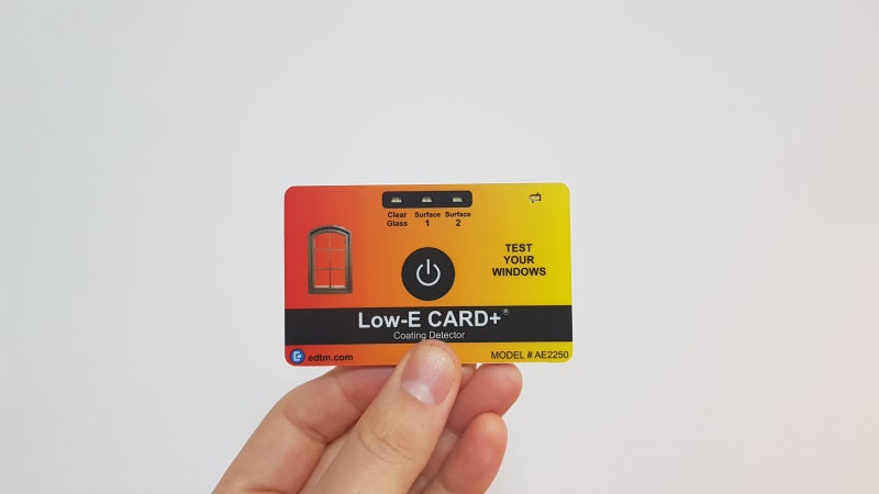 [신제품 출시] 로이테스터 / 카드형 로이측정기 / AE2250 / Low-E Detector / EDTM : 네이버 블로그