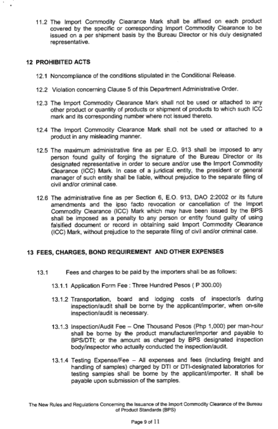 philippines 안전 인증 _ ICC or PS Mark 규정 : 네이버 블로그