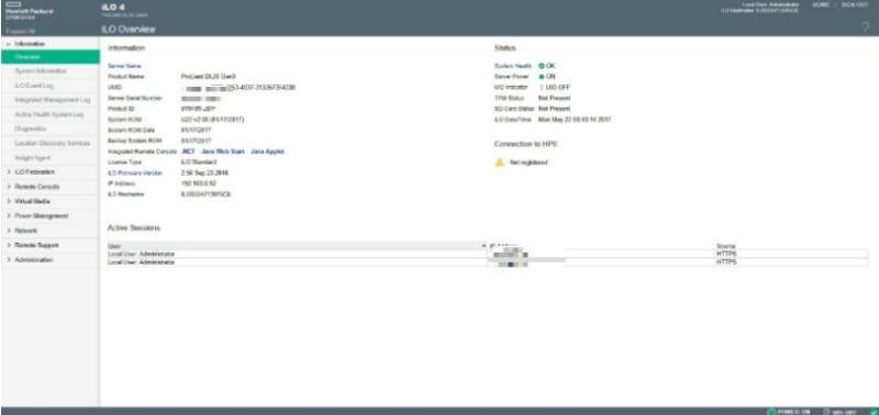 HP iLO 설정 및 접속 방법 : 네이버 블로그