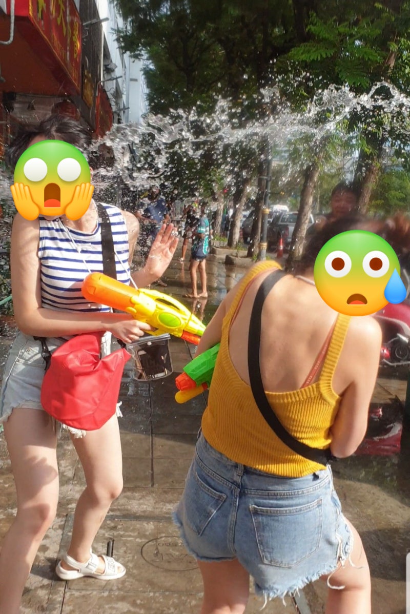방콕 여행 2일차 02 송크란축제2019 실롬로드and카오산로드 쏨분시푸드 카오산로드 클럽 네이버 블로그