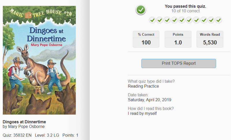 Magic Tree House 매직트리하우스 20. Dingoes at Dinnertime 오랜만에 읽었네요 : 네이버 블로그