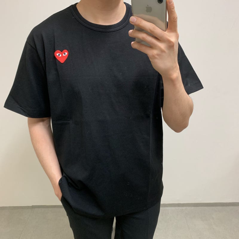 꼼데가르송 반팔티벨트남자 슬렉스바지 코디발렌시아가 스피드러너 유뱅의 데일리룩 블로그 네이버 블로그