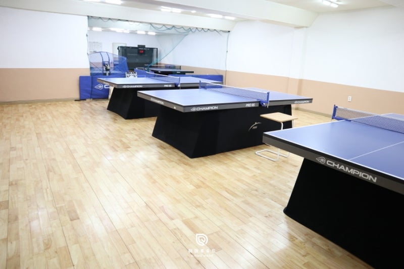 스포츠마루 방배동 유쾌한 권탁구 탁구장 바닥 시공 스포츠탄성마루 공사 네이버 블로그