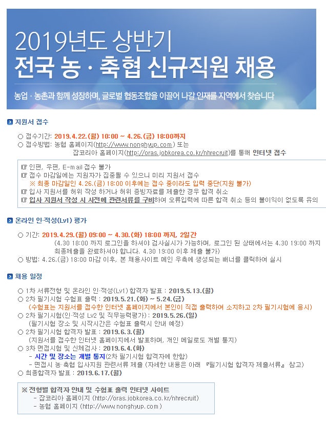 자소서 첨삭 2019 지역농협 자소서전국농축협 신규직원 작성가이드 합격 키워드 확인 네이버 블로그