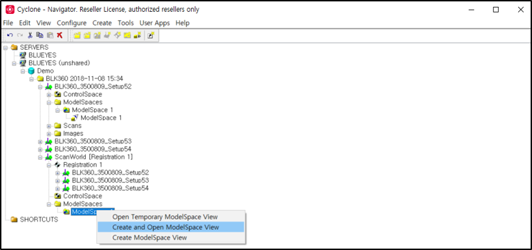 Leica/Cyclone Core/Registraion/라이카/싸이클론/스캔데이터 정합/포인트클라우드 정합/정합프로그램/포인트 ...