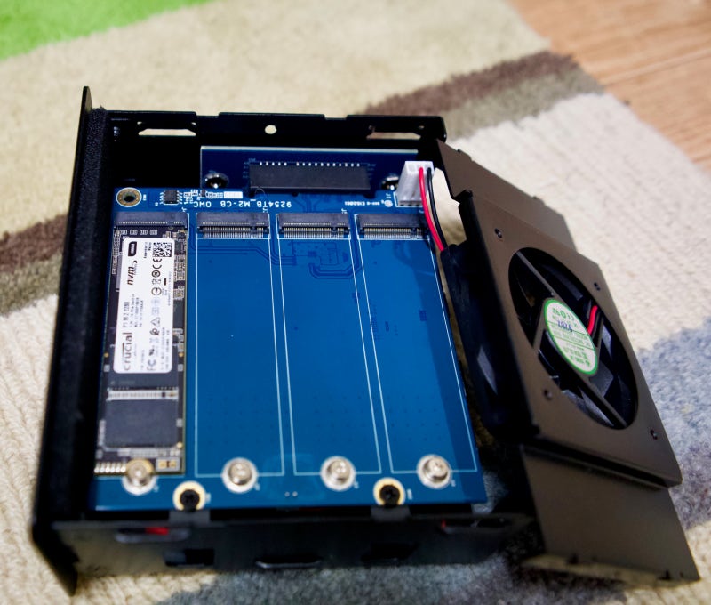맥용 썬더볼트3 SSD Raid 케이스 EXPRESS 4M2 : 네이버 블로그