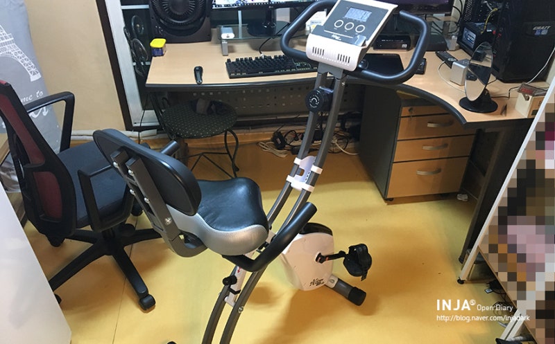 실내 헬스 자전거 엑사이더 하이브리드 엑스바이크 에코 헬스 사이클 운동하며 살자! + Excider EX900 개봉 조립 ...
