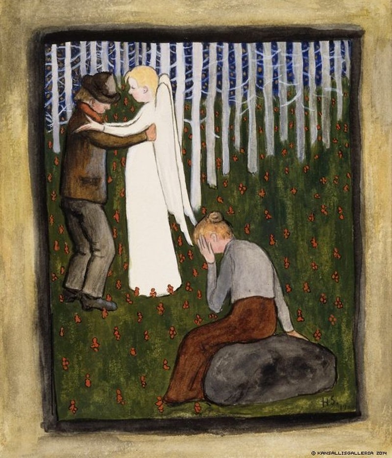 유고 짐베르크(Hugo Simberg)의 작품에 대해 : 네이버 블로그