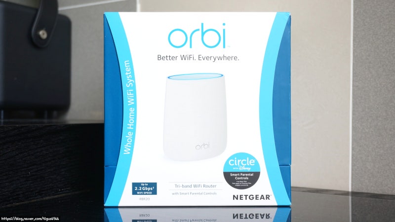 인터넷공유기 넷기어 오르비 RBR20 공유기추천 : 네이버 블로그