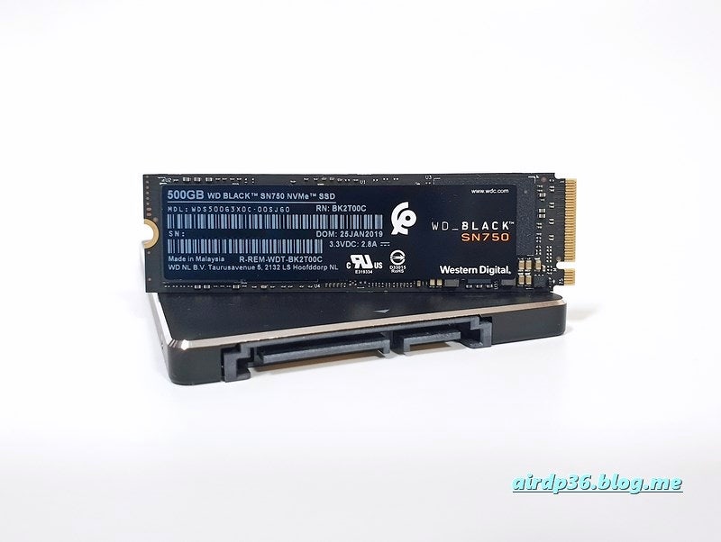 WD BLACK SN750 500GB NVMe SSD 아마존 직구 후기~! : 네이버 블로그