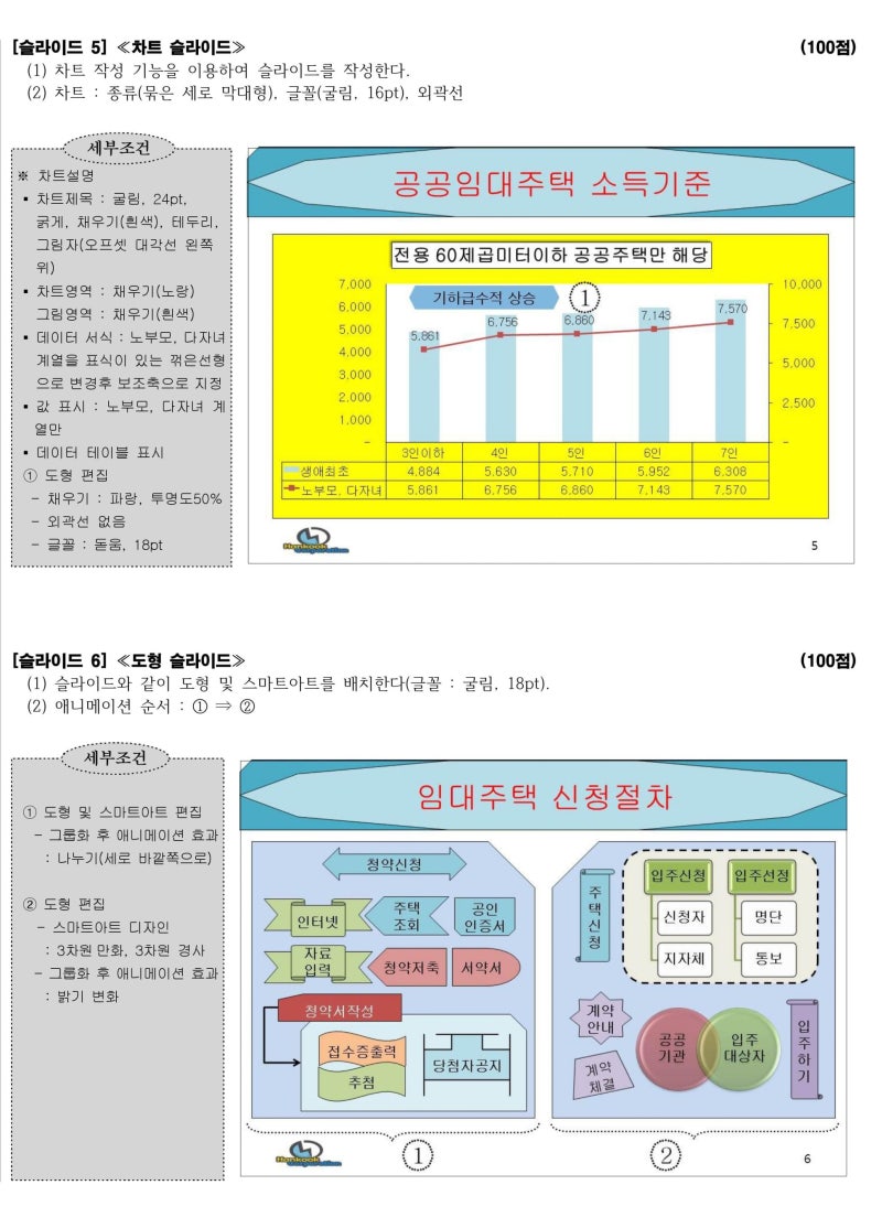 Itq파워포인트 기출문제 2019년 1월~3월 네이버 블로그