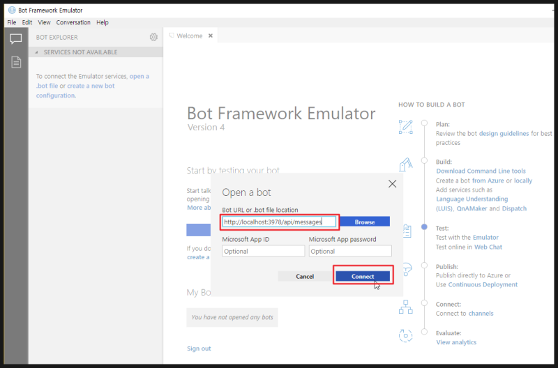 [ChatBot] 01. Azure Web App Bot 생성하기(SDK V4) : 네이버 블로그