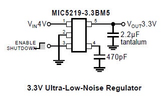 MIC5219 LDO Regulator : 네이버 블로그