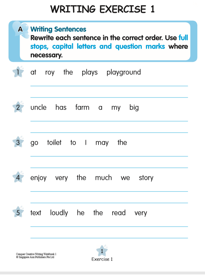 [국제학교영어롸이팅교재] Creative Writing Workbook / G1-6 : 네이버 블로그