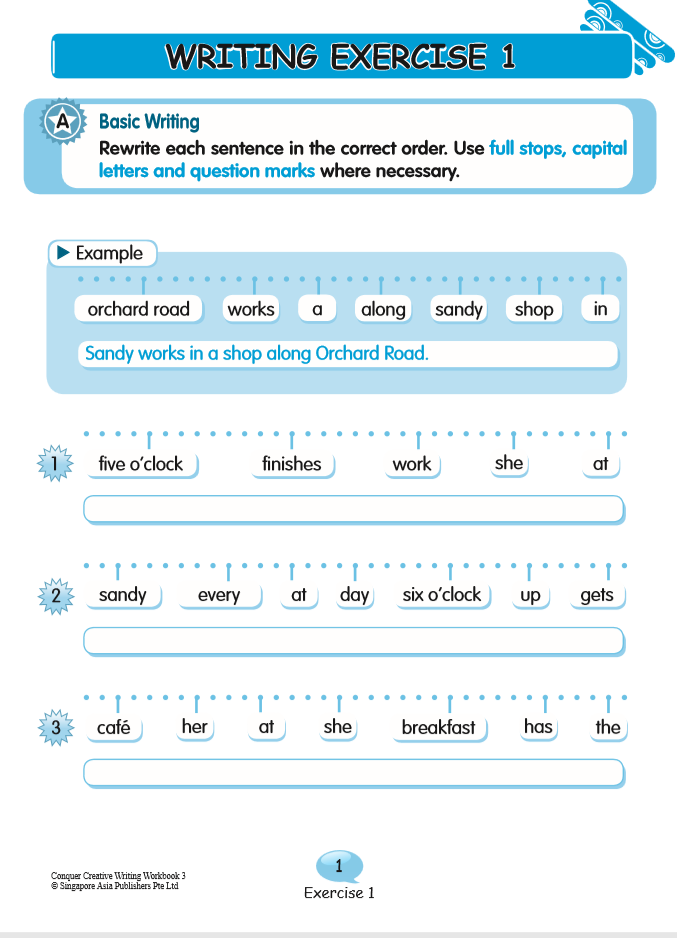 [국제학교영어롸이팅교재] Creative Writing Workbook / G1-6 : 네이버 블로그