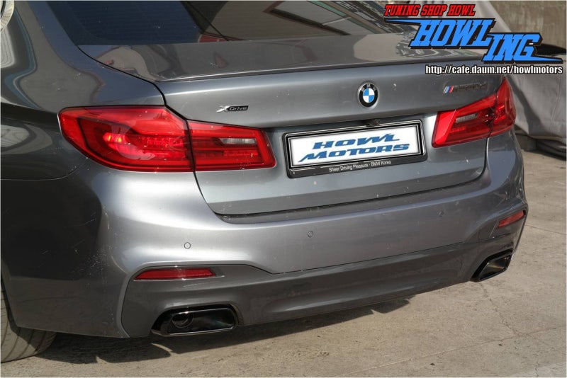 Bmw G30 M550d 머플러팁 블랙 크롬 사각팁 머플러튜닝 컨버전 M550i 디퓨저 듀얼 배기튜닝 네이버 블로그