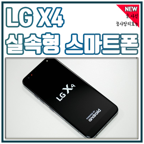 실속형 효도폰 LG X4 2019 언박싱, 스펙은? : 네이버 블로그