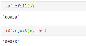 [Python] 문자열 앞 0으로 채우기 LPAD(왼쪽패딩), RPAD(오른쪽패딩) 방법 : 네이버 블로그