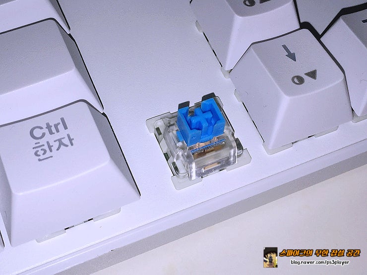 가성비 기계식키보드 COX CK450 : 시원시원한 블루 LED가 매력! : 네이버 블로그