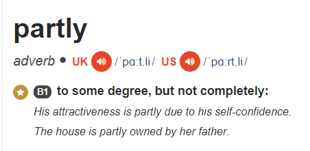 partly vs. partially : 네이버 블로그