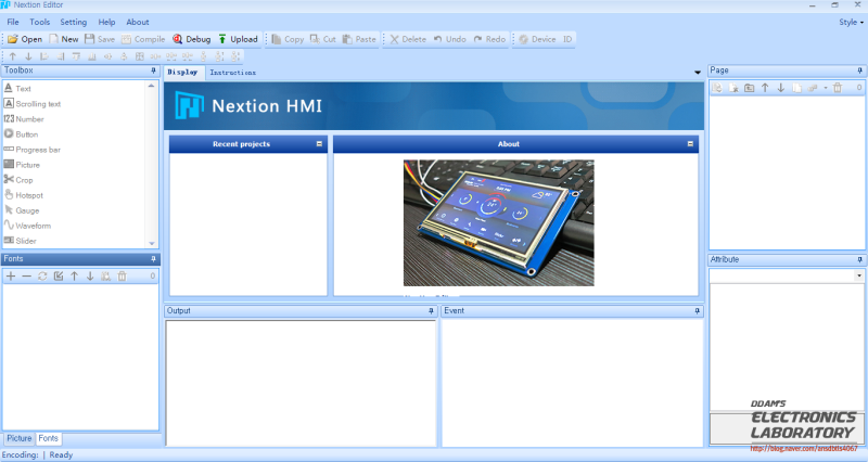 [Nextion HMI 강의] 3강 - Nextion HMI 개발환경 Nextion Editor 설치 : 네이버 블로그