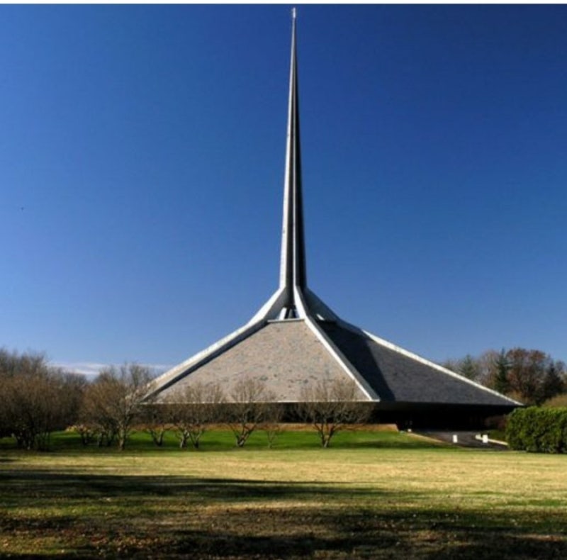 에로 사리넨의 노스크리스천교회 north christian church, indiana, eero saarinen,1964 ...