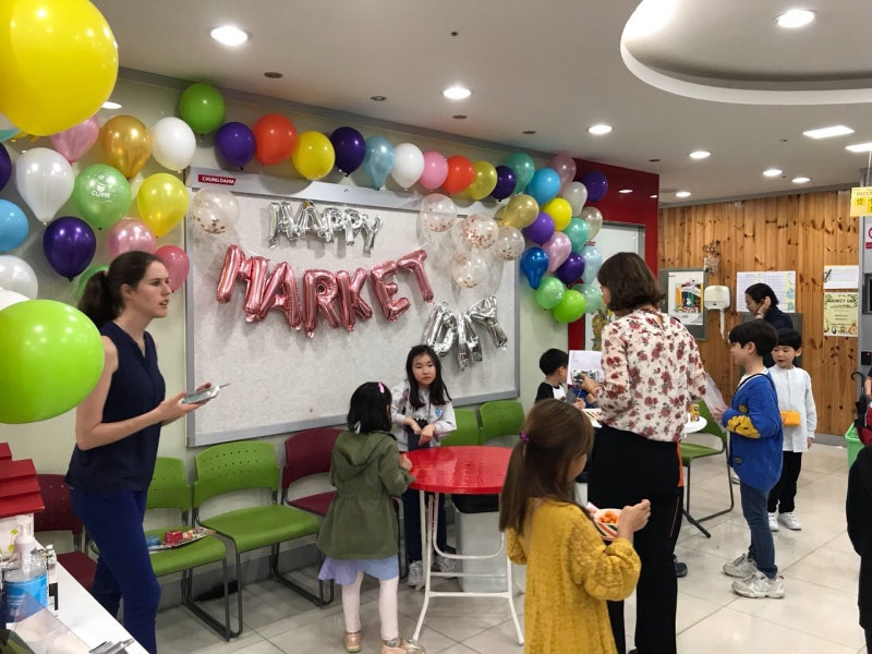 구미옥계산동영어학원 Cla April어학원 마켓데이 현장으로 고고~ 네이버 블로그