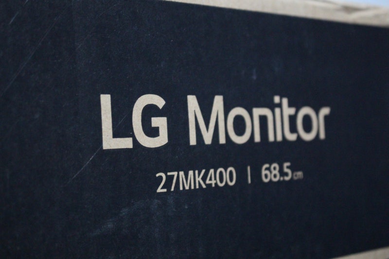 기본에 충실한 LG모니터, 27MK400 개봉기 및 후기 : 네이버 블로그