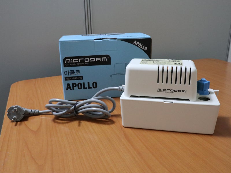 에어컨 강제 배수펌프 아폴로MD200w / 포세이돈 MD400 : 네이버 블로그