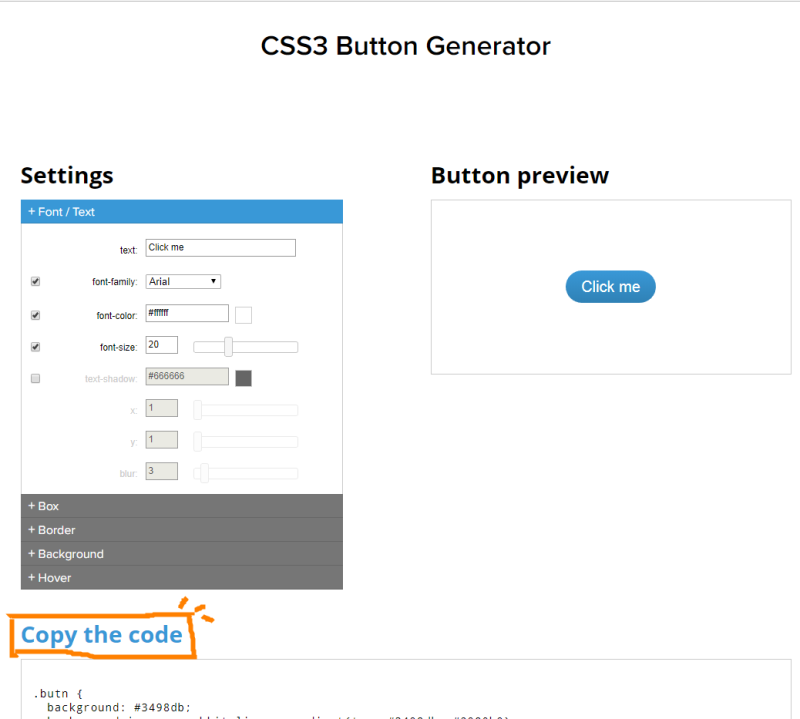 css3 버튼 만들어주는 사이트 Button Generator : 네이버 블로그