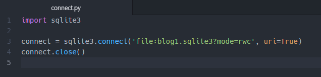 Python sqlite3.connect() : 네이버 블로그