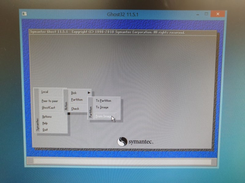 고스트(ghost32) 사용법 D드라이브는 남기고 C드라이브만 포멧 : 네이버 블로그