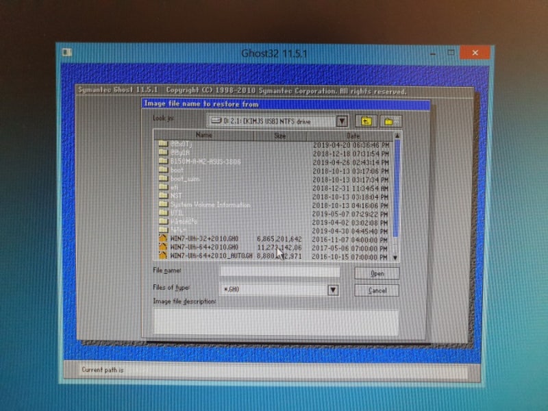 고스트(ghost32) 사용법 D드라이브는 남기고 C드라이브만 포멧 : 네이버 블로그