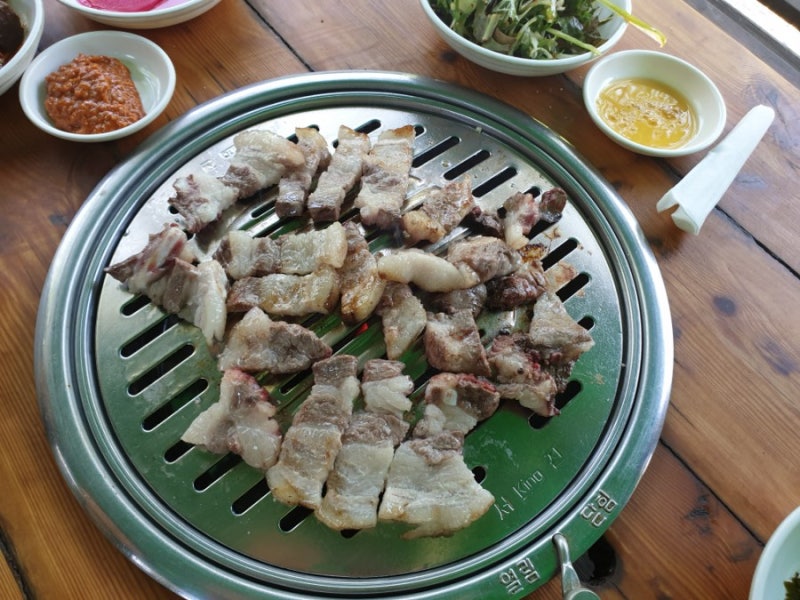 울산 배내골 맛집 산돼지마을 Feat 친정나들이 네이버 블로그