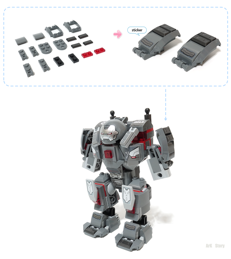 레고 76124 [어벤져스 워머신 버스터] : 네이버 블로그