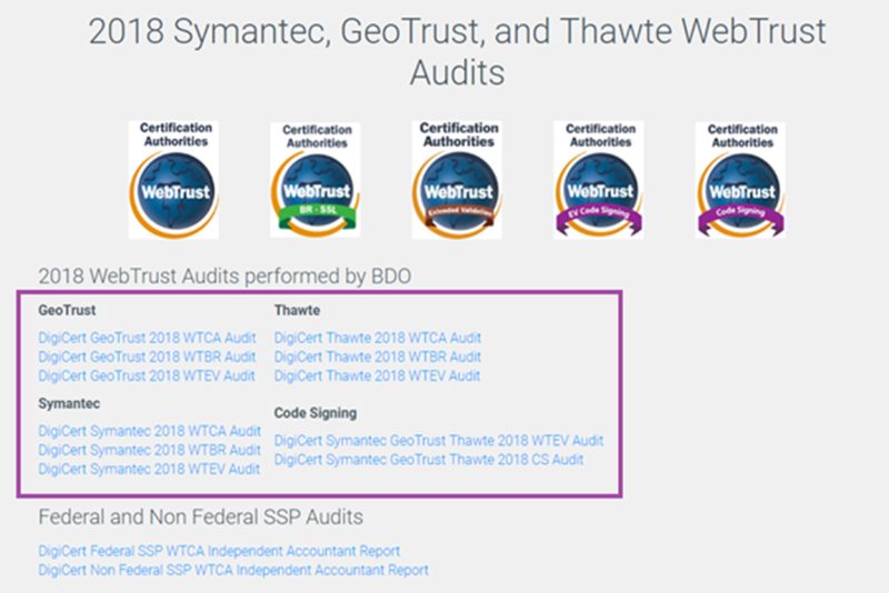 공공기관, 웹트러스트(WebTrust)인증 획득한 인증기관의 SSL인증서 사용 필수 : 네이버 블로그
