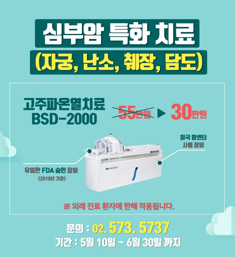 자궁암치료 방법 | 심부암 특화 고주파온열치료 (BSD-2000) : 네이버 블로그