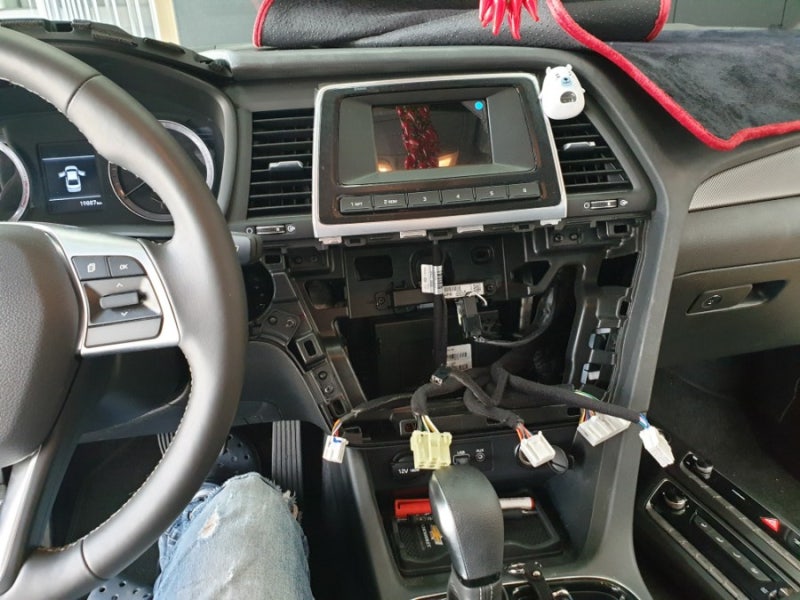 소나타 뉴라이즈 현대 DLS D800A 네비게이션 오디오일체형 네비매립~~ : 네이버 블로그