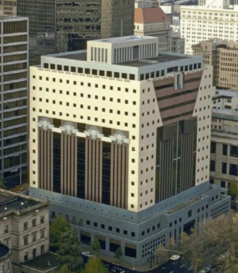 마이클 그레이브스의 포틀랜드 빌딩. portland building, oregon, michael graves,1982 ...
