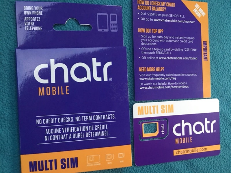 아이와 세계여행, 캐나다 여행. 밴쿠버에서 유심 USIM 심카드 구입. Rogers 말고 Chatr. 탑업 Top up 하기 ...