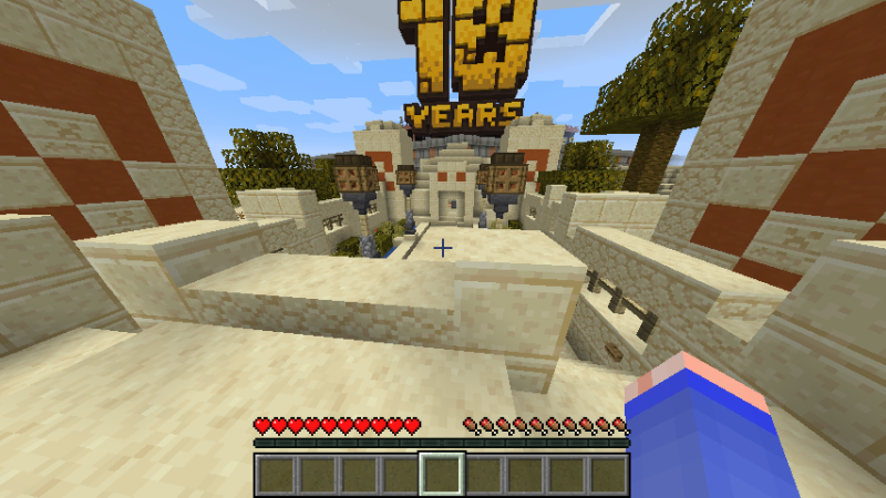 [마인크래프트 맵리뷰]마인크래프트 10주년 기념맵! '10 Years of Minecraft' : 네이버 블로그