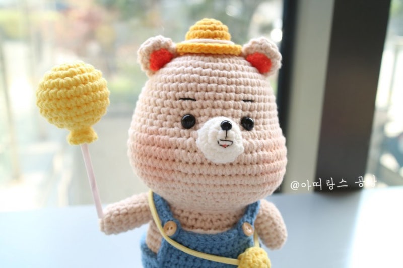 ♡빼꼼이♡ 손뜨개인형 손뜨개곰 코바늘곰 코바늘인형 손뜨개diy 코바늘diy 네이버 블로그