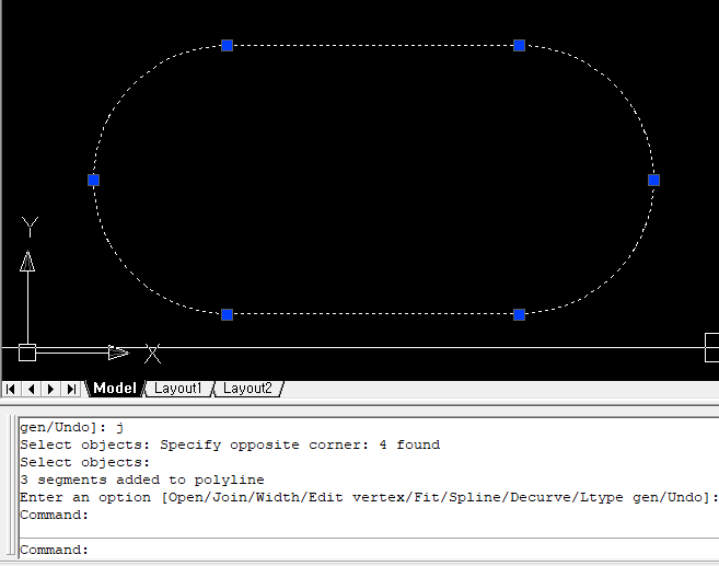 Autocad14 polyline polyedit Rectang Explode polygon Spline Xline Donut ...
