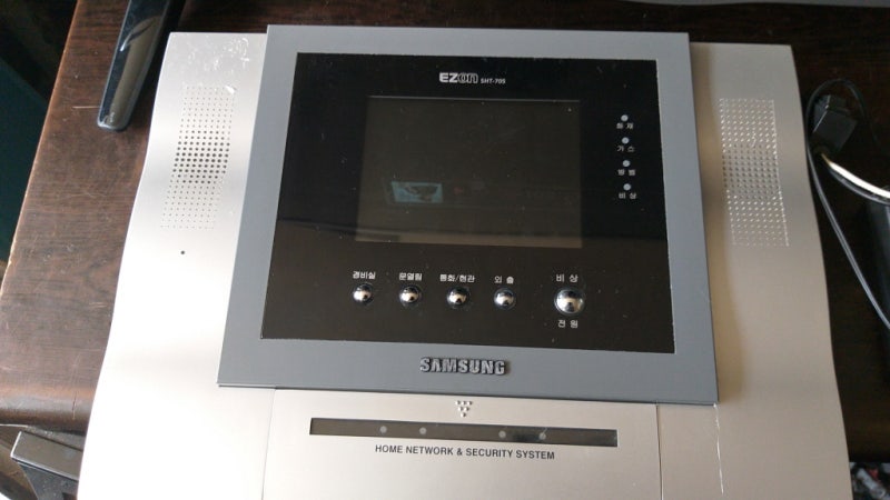 용신시 기흥구 동백동 동원로얄듀크아파트 삼성 이지온 인터폰수리 비디오폰수리 홈오토메이션수리 SHT-705 SHT-705XM 비상경고 오작동 미작동 수리 : 네이버 블로그