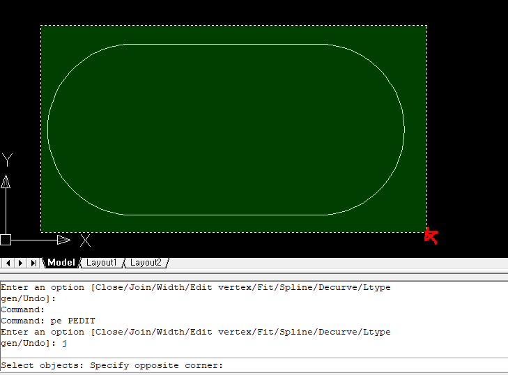 Autocad14 polyline polyedit Rectang Explode polygon Spline Xline Donut ...