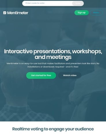 Mentimeter(멘티미터) 사용법 : 네이버 블로그