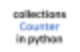 [Python] Collections.Counter 사용법 : 네이버 블로그