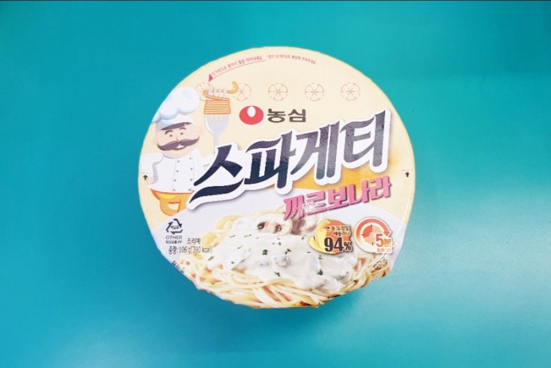 농심 스파게티 까르보나라 후기 : 네이버 블로그